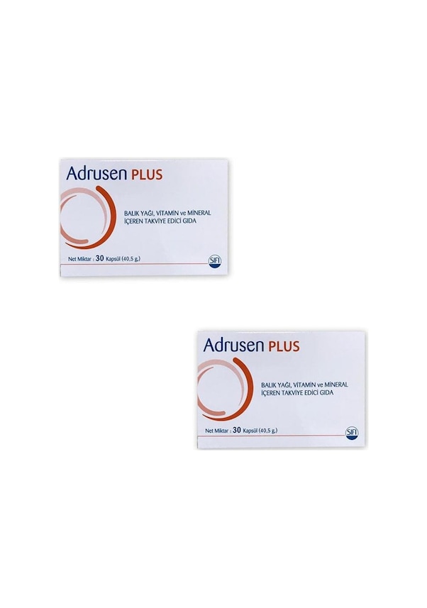 Adrusen Plus 30 Kapsül 2 Adet Fiyatları ve Özellikleri