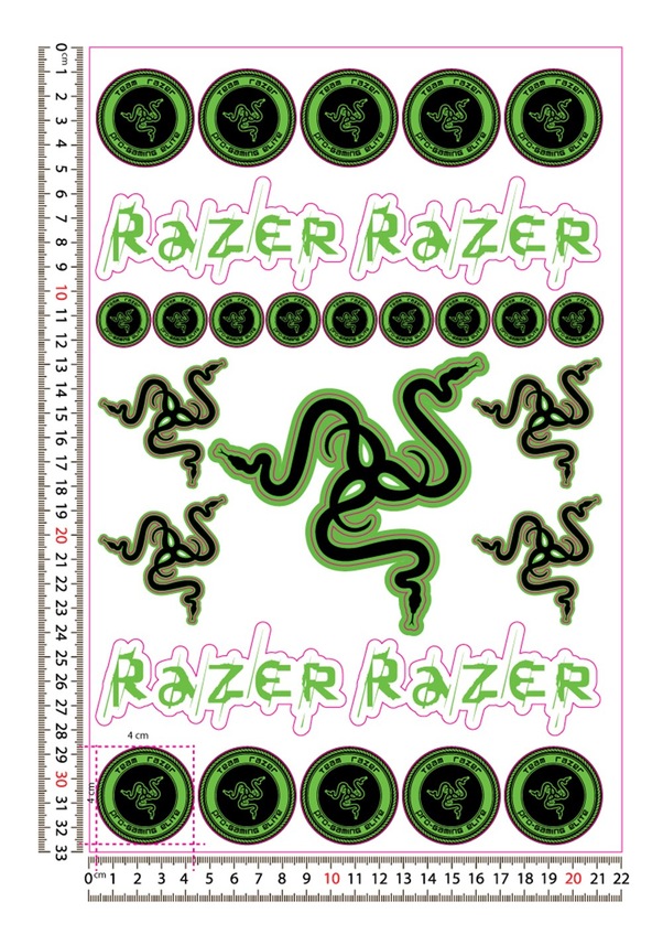 Razer Sticker Set Fiyatları ve Özellikleri
