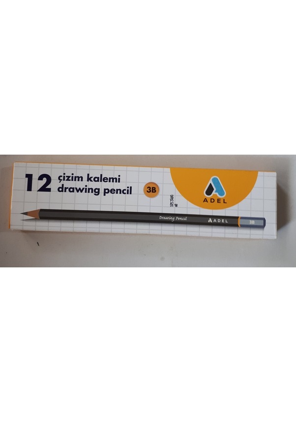 Kalem 3B Resim Kalemi Adel Marka 12 Adetlik Kutu Fiyatları ve Özellikleri