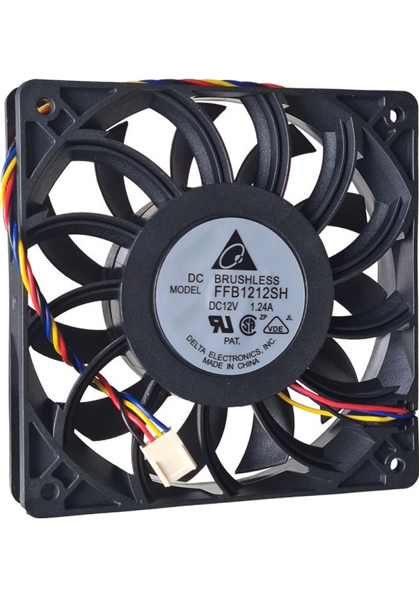 120mm 12cm Yüksek Hızlı Soğutma Fanı Ffb1212sh 12025 12v 1.24a 4-pin ...