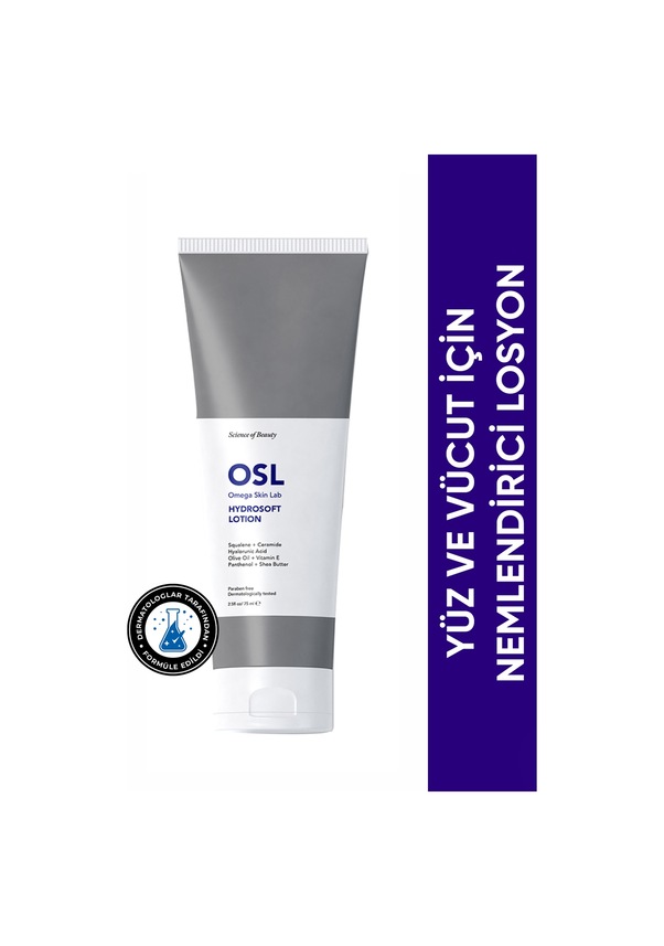 OSL Omega Skin Lab Hydrosoft Yüz Ve Vücut İçin Nemlendirici Losyon 75 ...