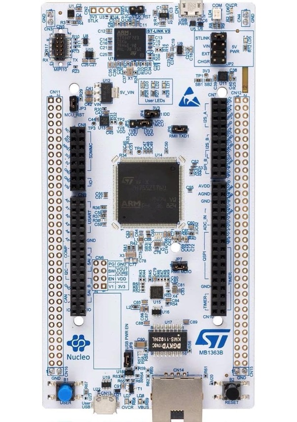 Nucleo-f439zı Geliştirme Kurulu-stm32f439, Dahili Hata Ayıklayıcı, Ethernet Ve Usb Desteği İle ...