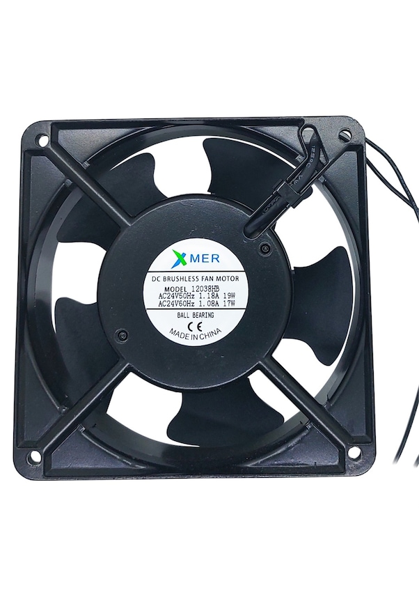 120X120X38mm RULMANLI 24V AC 2P XMER FAN Fiyatları ve Özellikleri