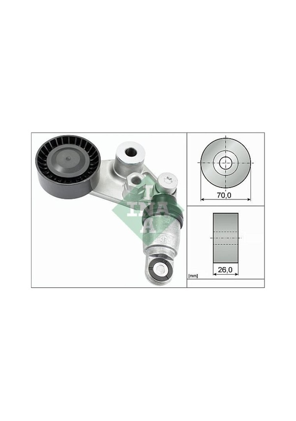 Ina 534029710 V Kayis Gergi Rulmani Actyon I Kyron 2.0Xdi 517990222 ...