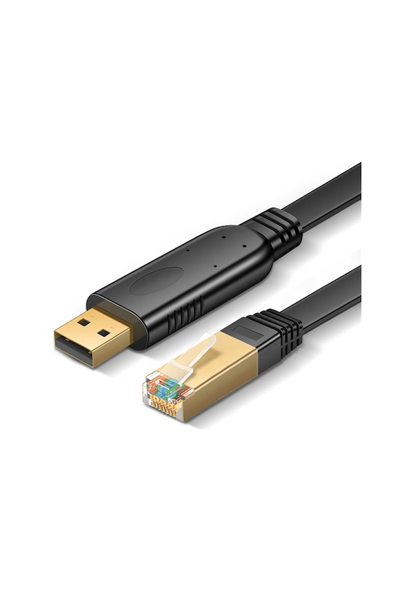 Usb - Rj45 Konsol Kablosu Rs232 Seri Adaptör Rj 45 8p8c Usb Konsol ...
