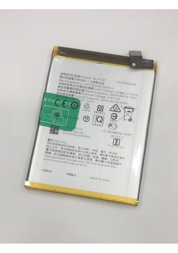 Oppo Reno 4 (CPH2113) Batarya 4015 mAh Fiyatları ve Özellikleri