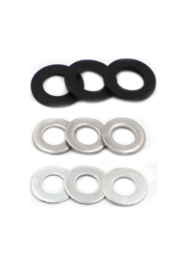 M2 M25 M3 M4 M5 M6 M8 M10 M12-m24 Siyah Beyaz Çinko Kaplamalı Çelik 304 ...