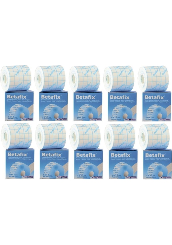 Betafix Fix Flaster Esnek Sabitleme Bandı 5 M x 5 CM 10 Adet Fiyatları ...