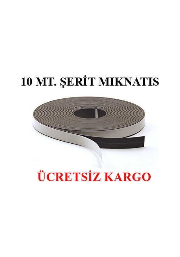 Yapışkanlı Şerit Mıknatıs Magnet 10 Metre - Fiyatları ve Özellikleri
