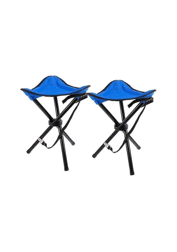 Taşınabilir Katlanır Kamp Taburesi, Üç Ayaklı Koltuk, Katlanır, Açık ...