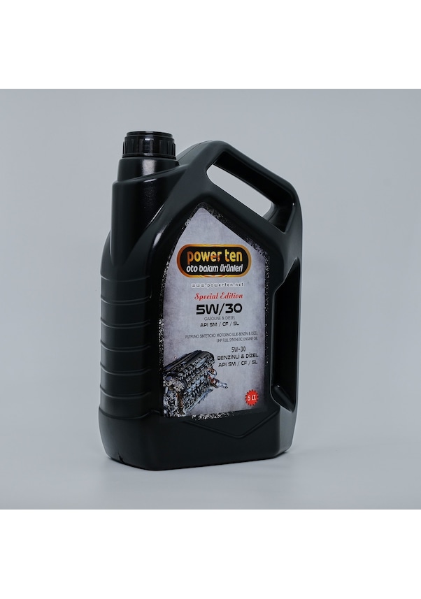 Power Ten 5W-30 Motor Yağı 5 L 5 L Fiyatları ve Özellikleri