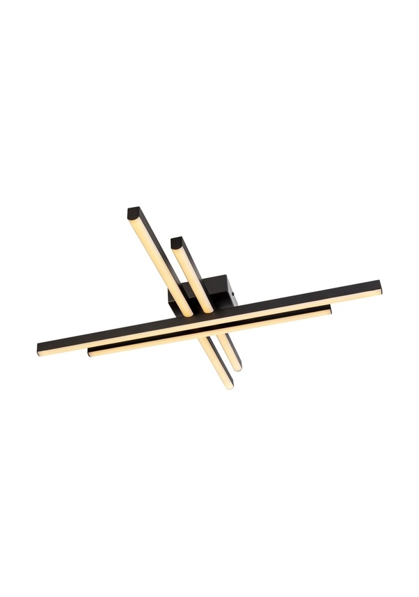 Yıldız Modern Avize Led 35w 70x70cm Alüminyum Profil Siyah Dorbie ...