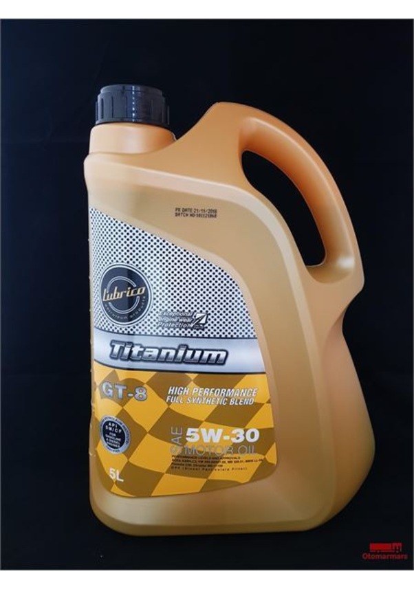LUBRICO 501 5/30 (5W30 5 30 ) 5LT LUBRİCO TİTANIUM GT-8 DPF PARTİ Fiyatları ve Özellikleri