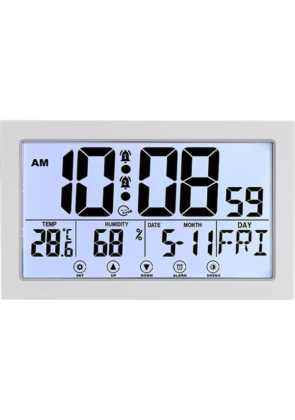 Maiyame Atom Saati: Otomatik Kurulumlu Dijital Duvar/masa Saati ...