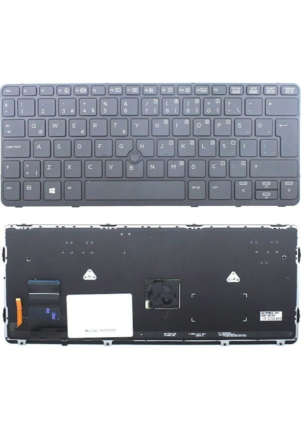 Hp Elitebook 820 G2, HP Uyumlu Elitebook 820 G1 Klavye Led Işıklı ...