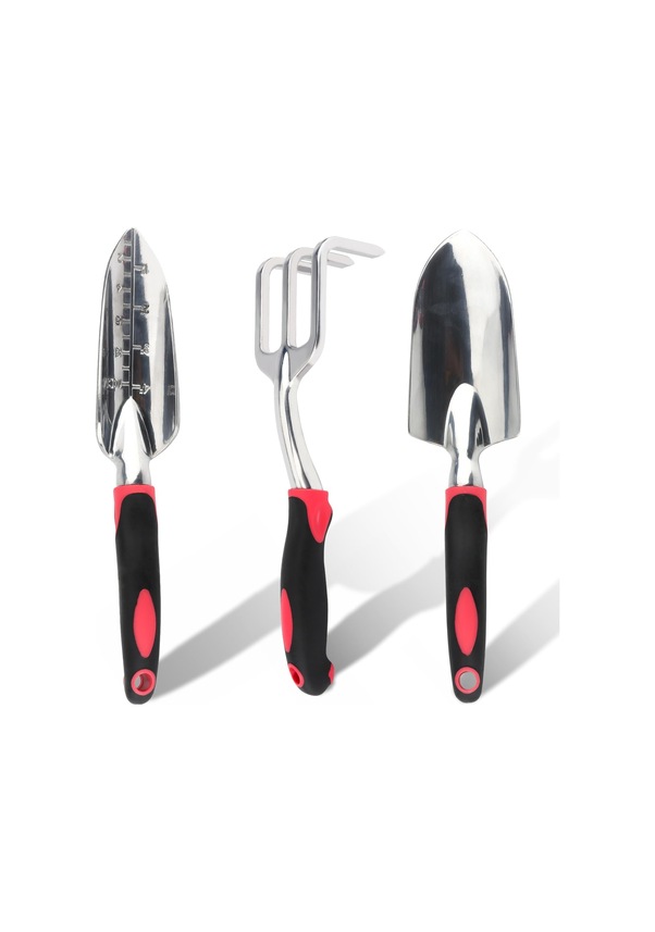 Bahçe Aracı Seti, 3 Adet Ağır Hizmet Tipi Alüminyum Bahçe Aletleri, El ...