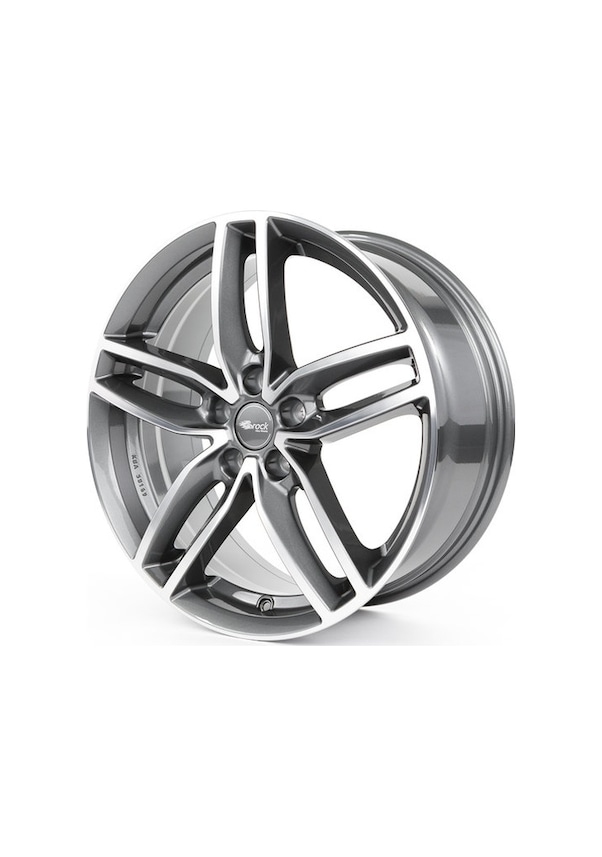 4 Adet Brock / Rc Rc29 Himalaya Grisi Jant Hgvp 7.5 J X 17 Inç ...