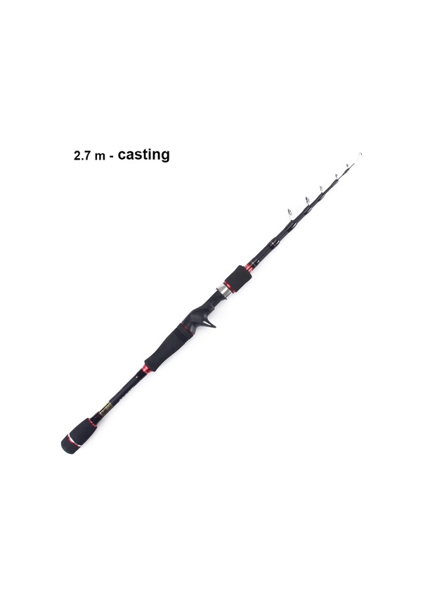 2,4m/2.7m Karbon Fiber Teleskopik Olta Anti -çizik Kaplamalı - Eğirme ...