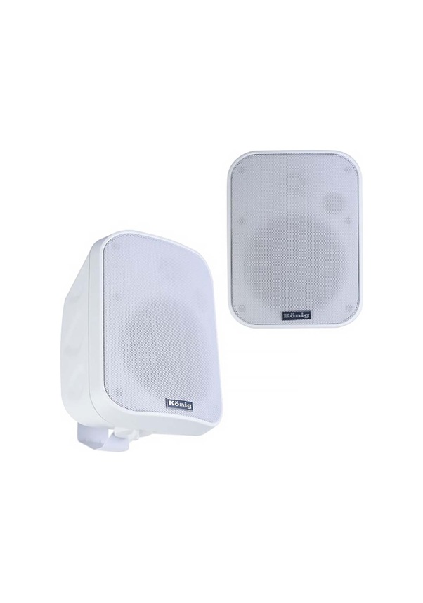 König KS-5T 2 Yollu Duvar Tipi Çift Hoparlör Beyaz Fiyatları ve Özellikleri