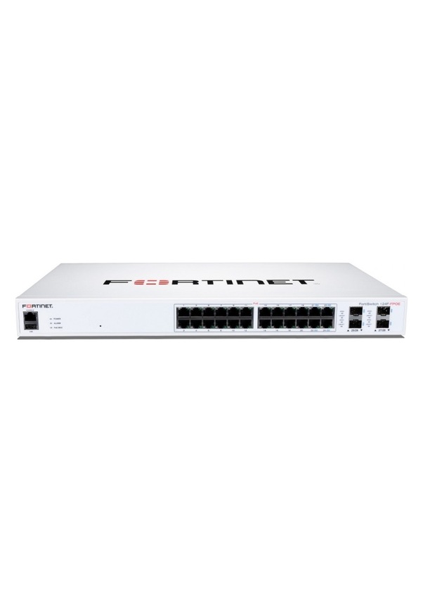 Fortinet 24 Port 450 W Full PoE FS-124F-FPO Gigabit 4XSFP Switch ...