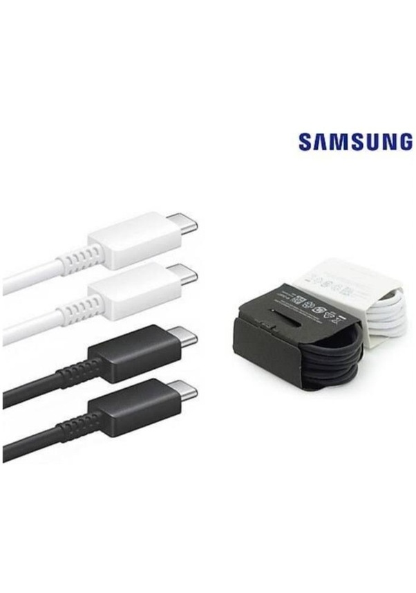 Samsung 25w Ve 45w Destekli Hızlı Type-c Şarj Kablosu 5amper Beyaz ...