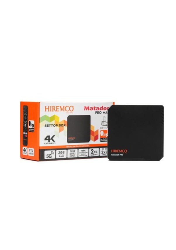 Hiremco Matador Pro Max 2gb Ram 32gb Android Tv Box 4k Medya Oynatıcı ...