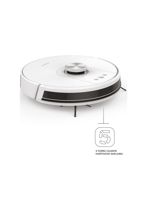Homend Alex Laser Pro 1285H Haritalamalı Akıllı Robot Süpürge Beyaz ...