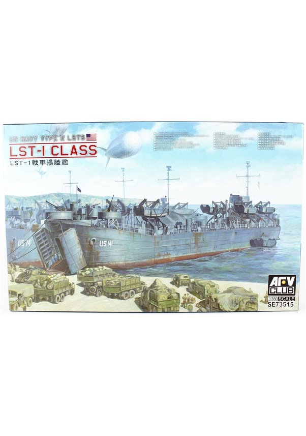 Afv Club Se73515 1/350 Us Ww2 Lst-1 Class Çıkartma Gemisi Demonte ...