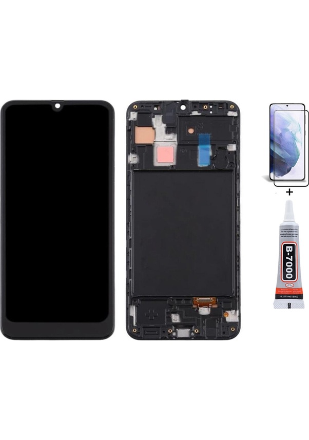 Samsung A30 A305f Çıtalı Uyumlu Ekran Lcd Dokunmatik B7000 15ml ...