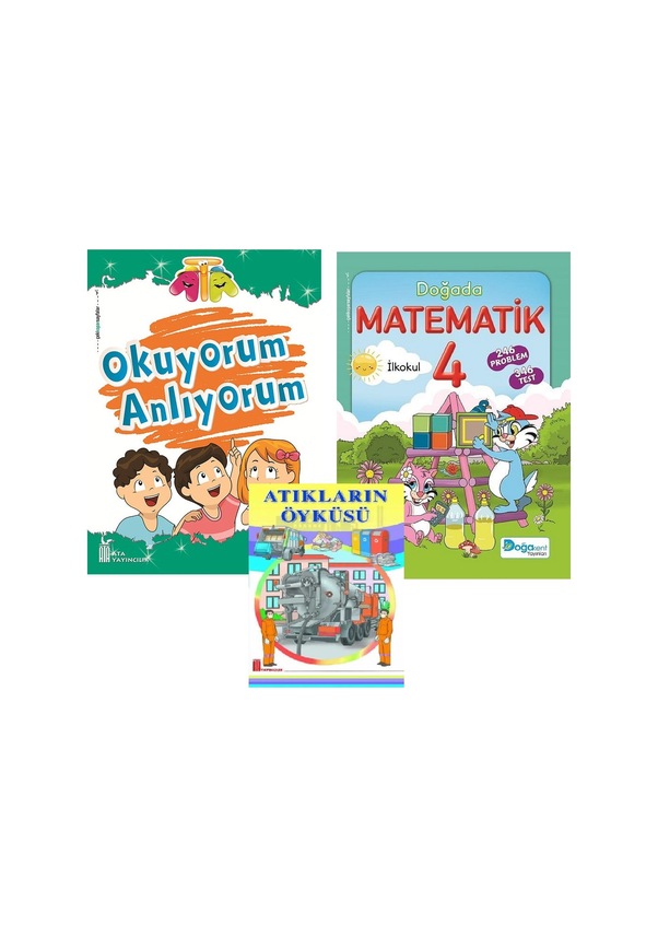 Ata 4.Sınıf Okuyorum Anlıyorum + Doğada Matematik Fiyatları ve Özellikleri