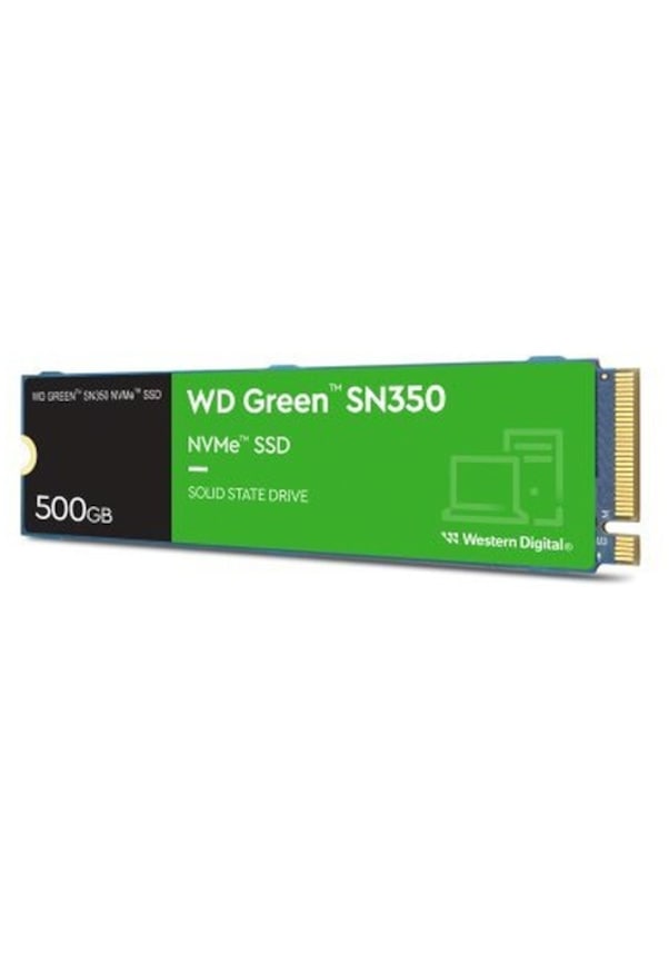 Wd Green SN350 WDS500G2G0C 500GB PCIe Gen3 2400/1500 Nvme Pcıe M.2 SSD ...