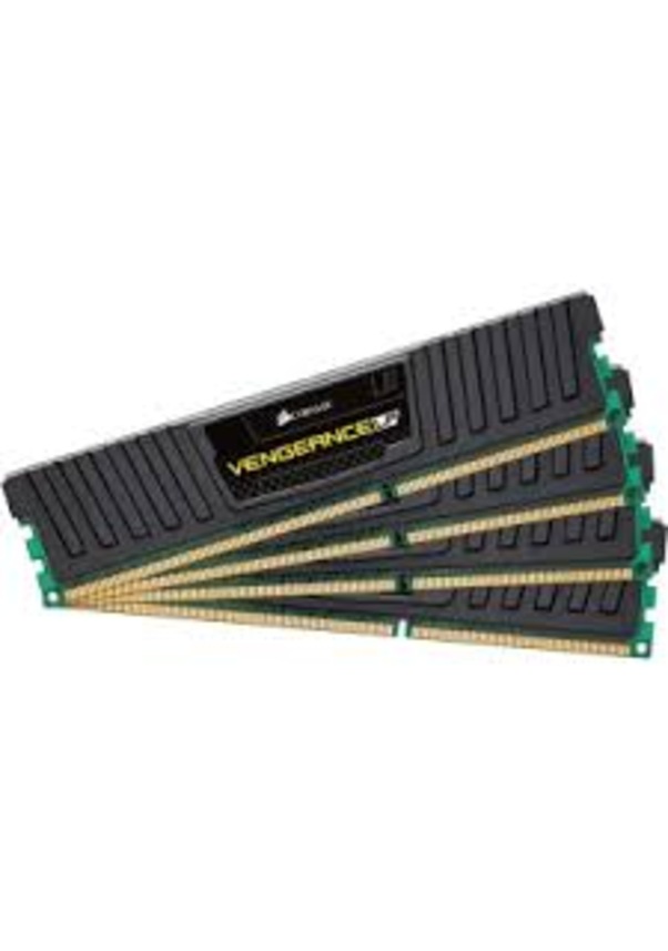 Corsair Vengeance CML16GX3M4X1600C8 16 GB (4x4) DDR3 1600 MHz CL8 Ram ...