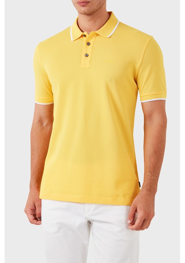 Boss Erkek Polo Yaka T Shirt 50494697 755 Sarı Sari XL Fiyatları ve ...