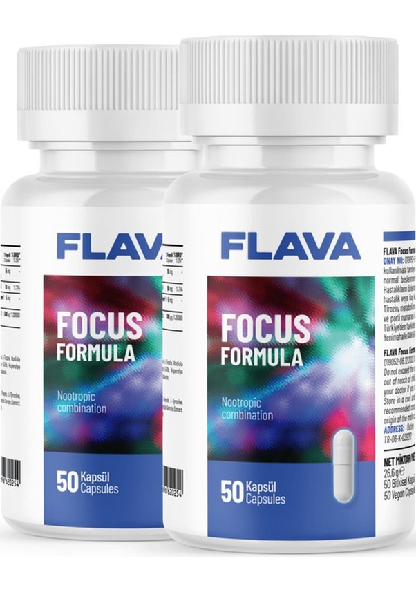 Focus Formula - 50 Kapsül X 2 Adet Fiyatları ve Özellikleri