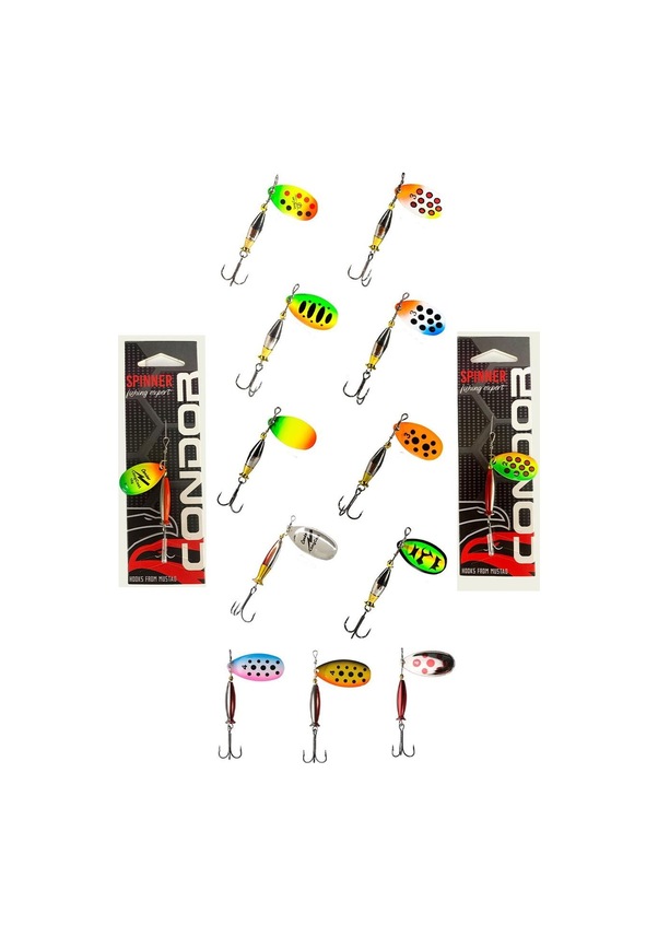 Condor 5129 Spinner No:2 10gr Alabalık Kaşık 225 Fiyatları ve Özellikleri