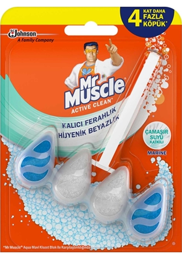 Mr.Muscle Klozet Active Clean Rb Bleach Marine 3 Fiyatları ve Özellikleri
