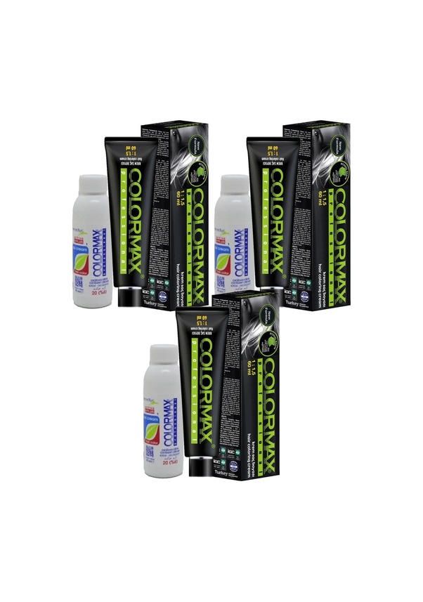 Colormax New Formula 2025/07.31 Küllü Kumral Dore 3 x 60 ML Saç Boyası ...