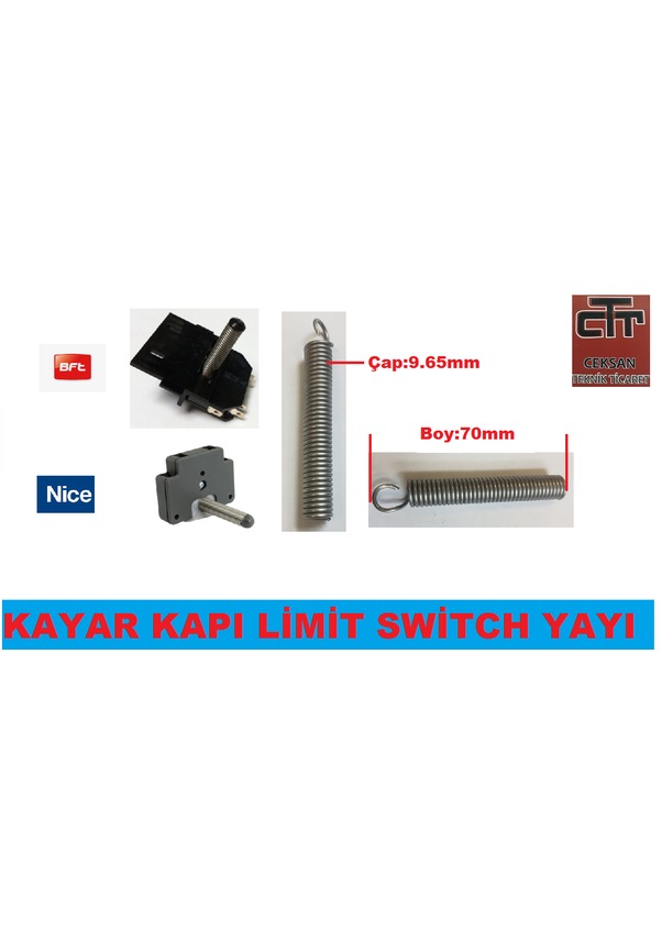 Kayar Kapi Switch Tamir Limit Yayi 2 Adet Fiyatları ve Özellikleri