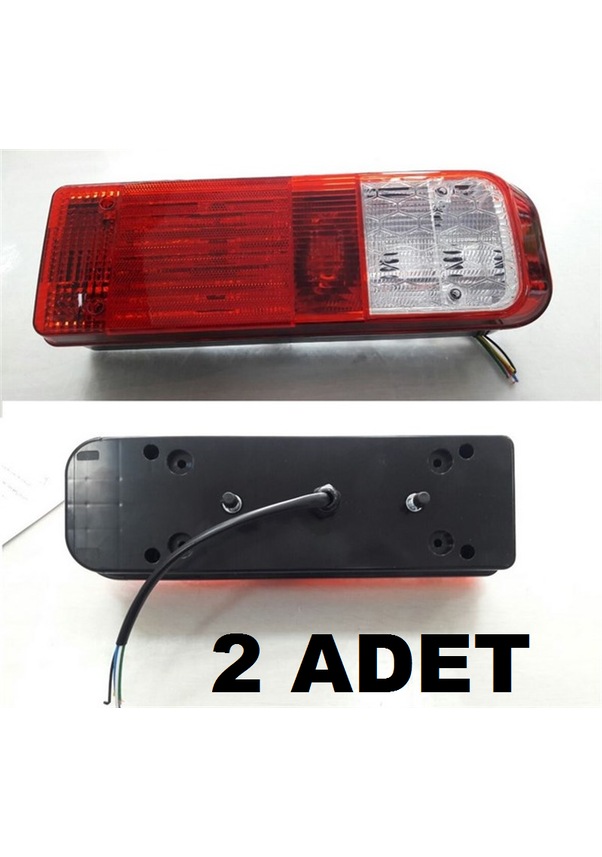 2 Adet Ford Cargo Stop Lambası - Dorse Kamyon Stop Lamba Soketli Sağ ...