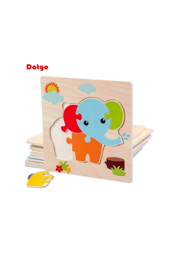 Av-9 Radarı Bebek Ahşap 3d Bulmacalar Tangram Şekiller Öğrenme Eğitici ...