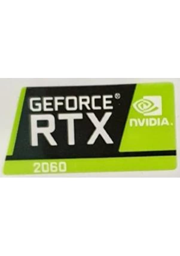 OEM Nvidia Geforce RTX 2060 Sticker Yatay Etiket D105 Fiyatları ve ...