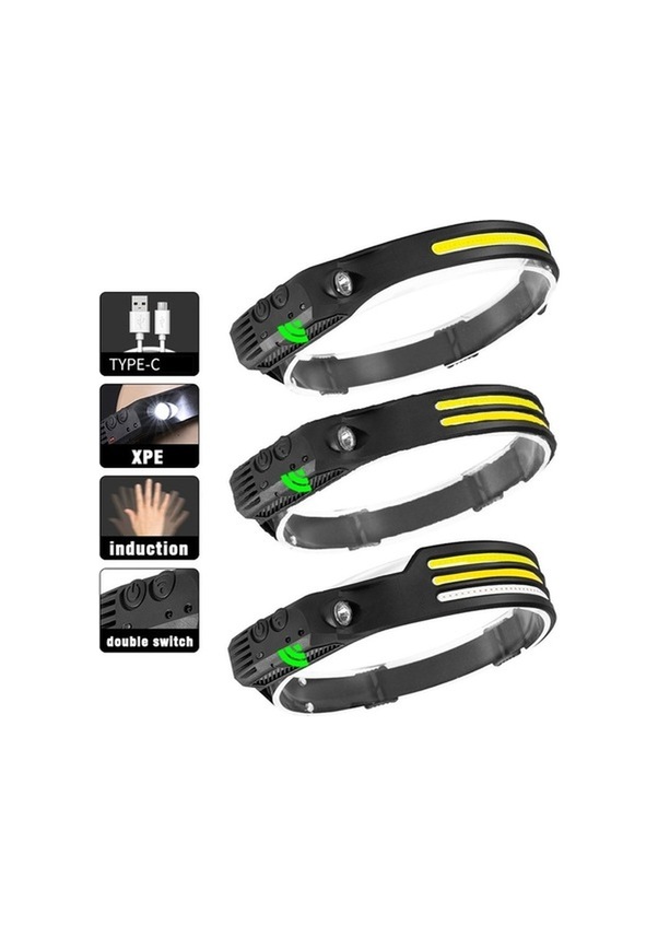 Wondernest W689-3 Beyaz Işık Usb Şarj Edilebilir Hareket Sensörlü Far ...