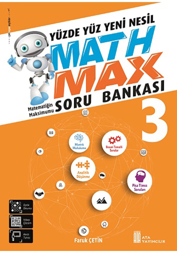 Ata Yayıncılık 3. Sınıf Math Max Soru Bankası Fiyatları ve Özellikleri