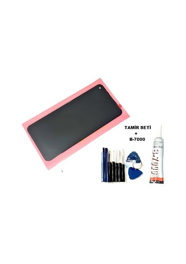 Tecno Spark 7 Pro Lcd Ekran Dokunmatik Kf6 + B-7000 Tamir Seti Standart Fiyatları ve Özellikleri