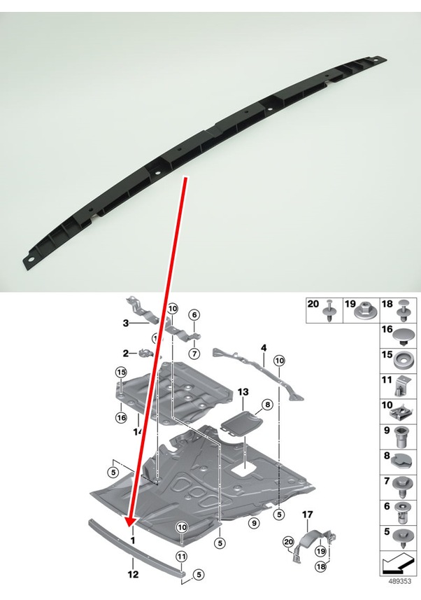 Bmw F30 Motor Alt Muhafaza Çitası 51118068130 Fiyatları ve Özellikleri