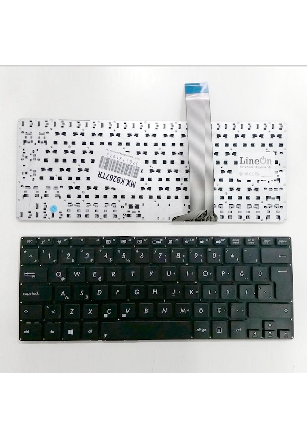 Asus Uyumlu Vivobook S300K S300Ki S300 Klavye Siyah Türkçe Fiyatları ve ...