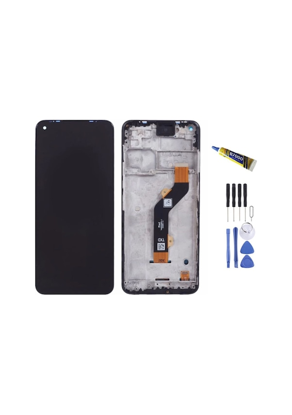 Tecno Pova Uyumlu Ekran Lcd Dokunmatik Full Çıtalı-tecno-pova-lcd Siyah ...