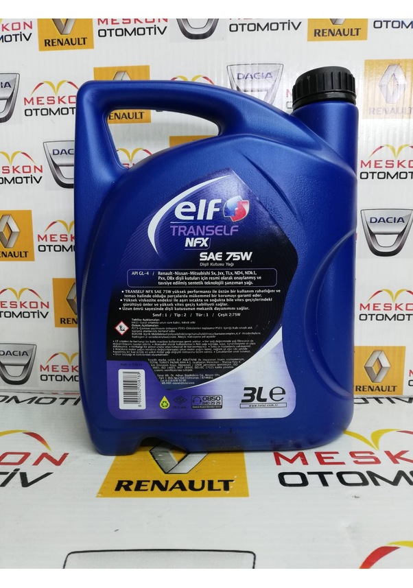 Elf Tranself Nfx Sae 75w Şanzuman Yağı 3 Litre Aralık 2021 Fiyatları ve ...