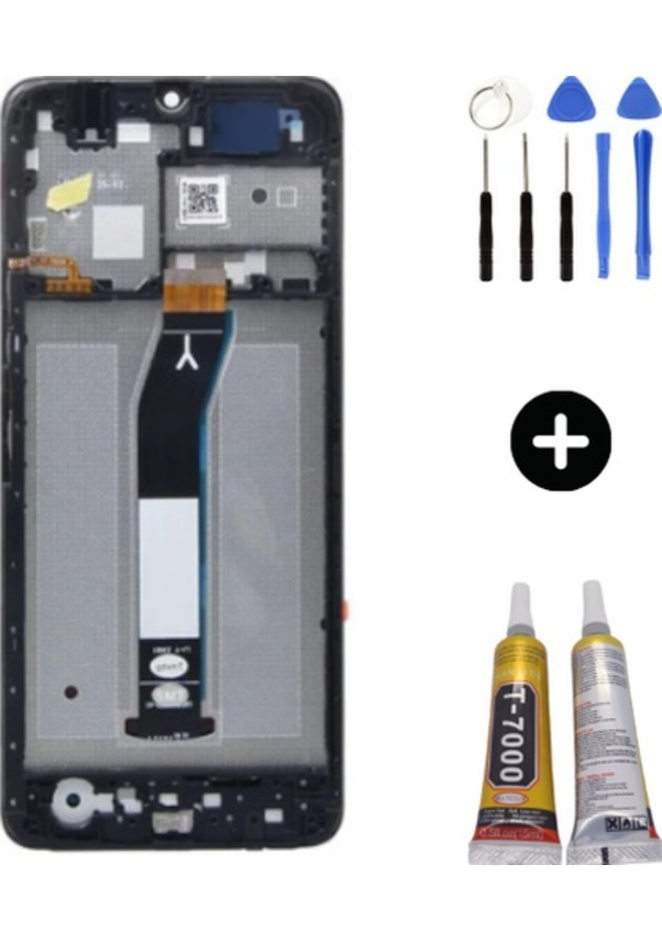 Xiaomi Redmi A3 Uyumlu Çıtalı Lcd Ekran Dokunmatik + Montaj Seti ...