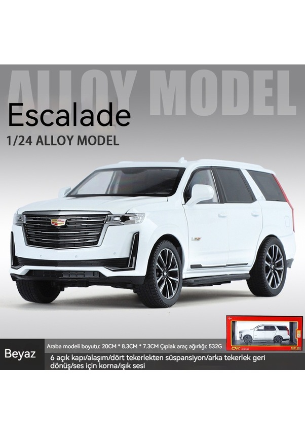 1:24 Büyük Alaşımlı Araba Modeli Geri Dönen Çocuk Oyuncak Araba ...